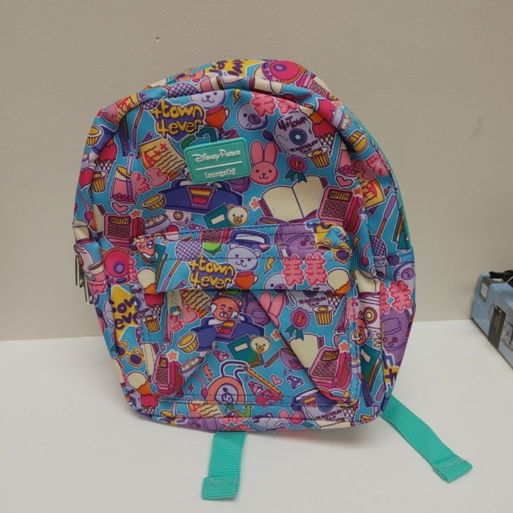 Loungefly Disney Turning Red Mini Backpack - Gem
